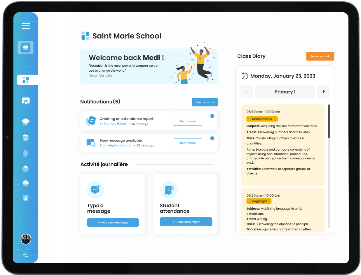 Schoolap – Study with content based on the national curriculum of your country, wherever you are
